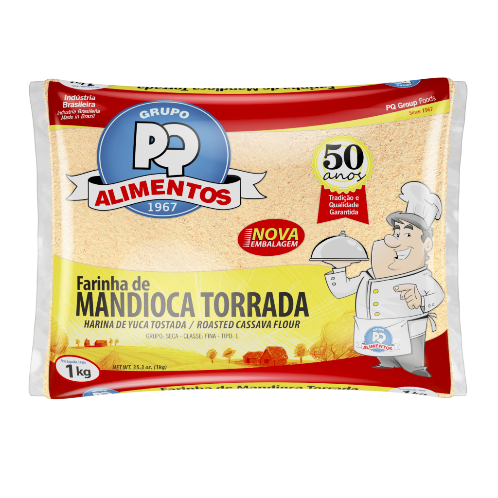 Farinha de Mandioca Torrada - Grupo PQ Alimentos