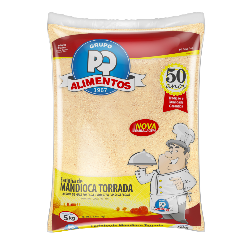 Farinha de Mandioca Torrada - Grupo PQ Alimentos
