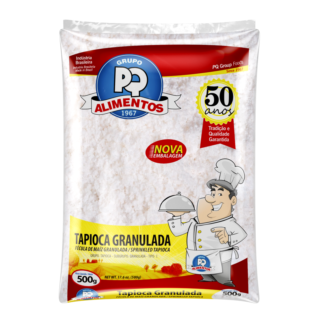 Tapioca Granulada - Grupo PQ Alimentos