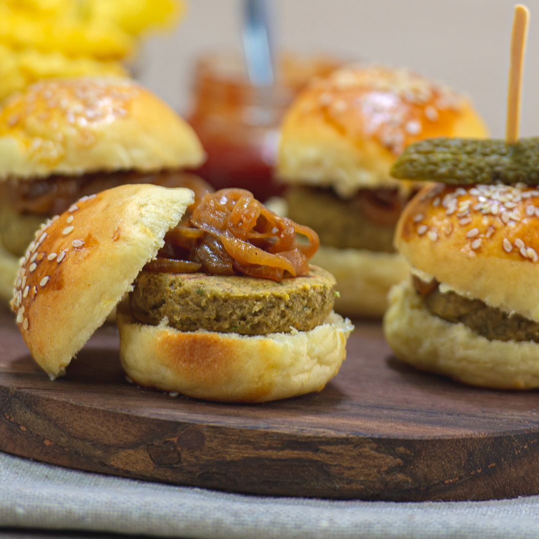 RECEITA: Hambúrguer de Lentilha - Grupo PQ Alimentos