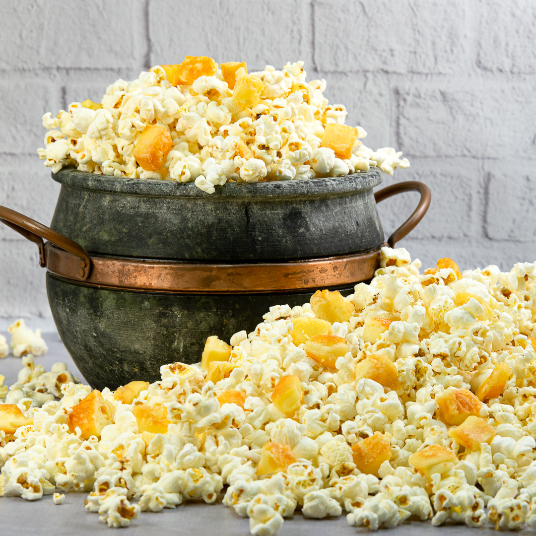 RECEITA: Pipoca com Provolone - Grupo PQ Alimentos