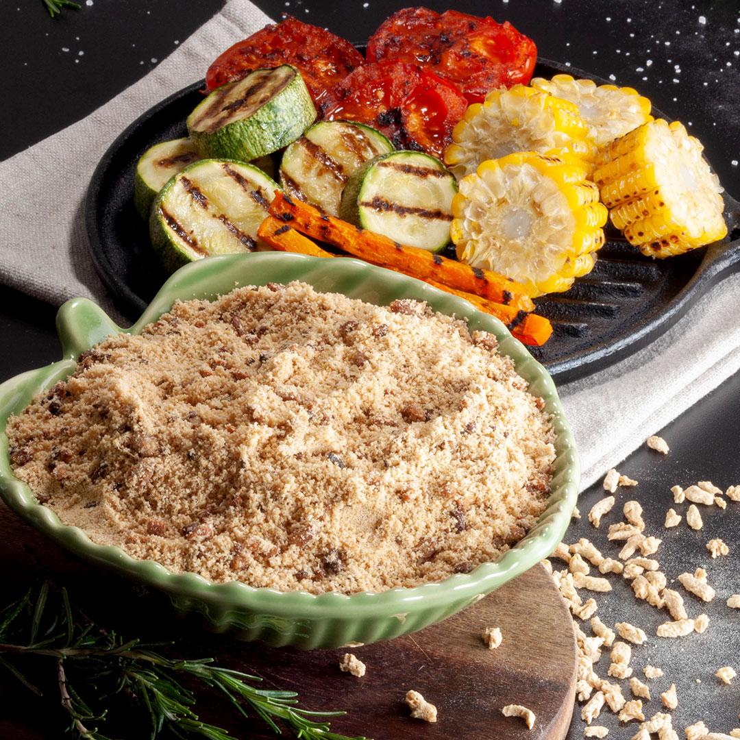 RECEITA: Farofa de Proteína de Soja - Grupo PQ Alimentos