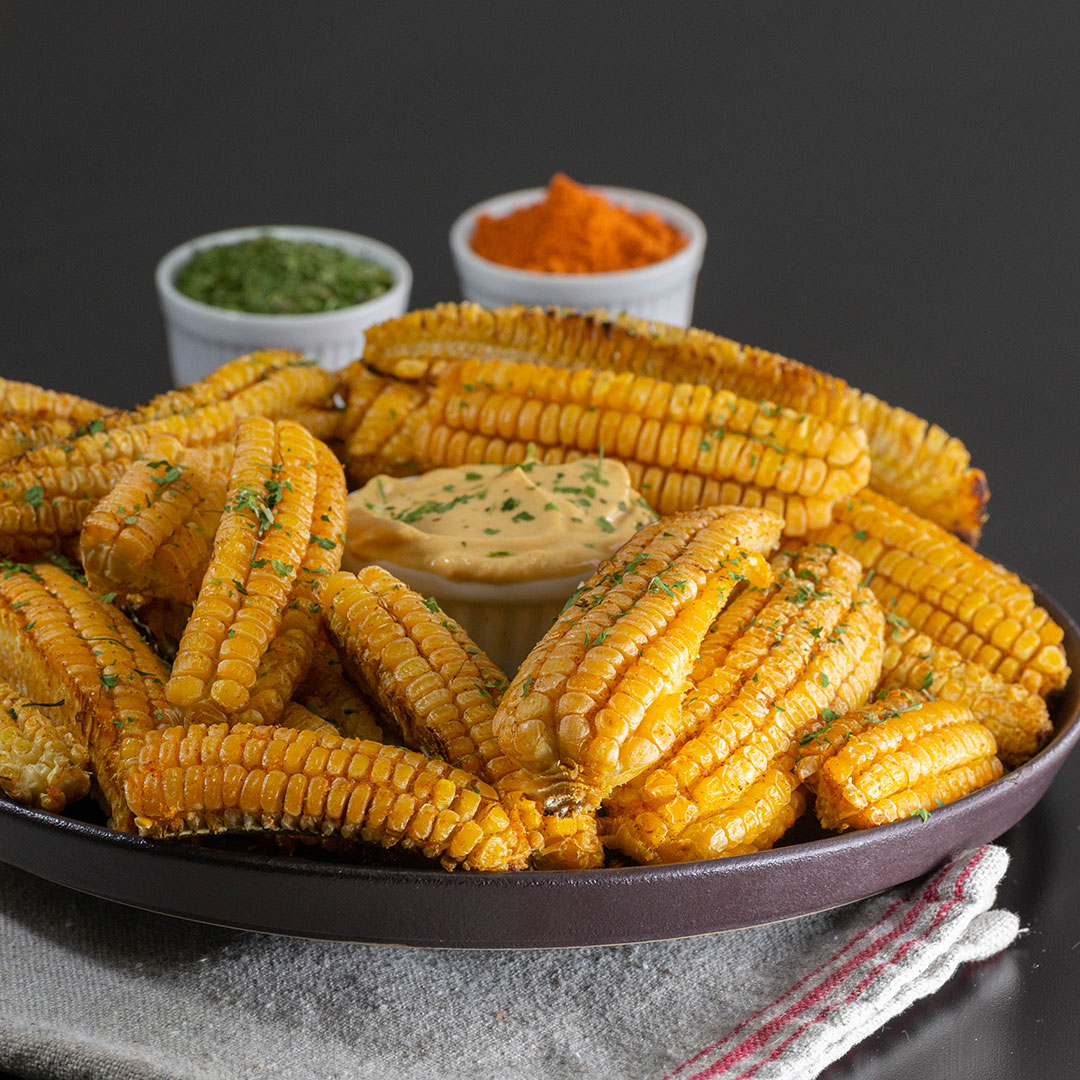 RECEITA: Milho Assado com Maionese de Páprica - Grupo PQ Alimentos
