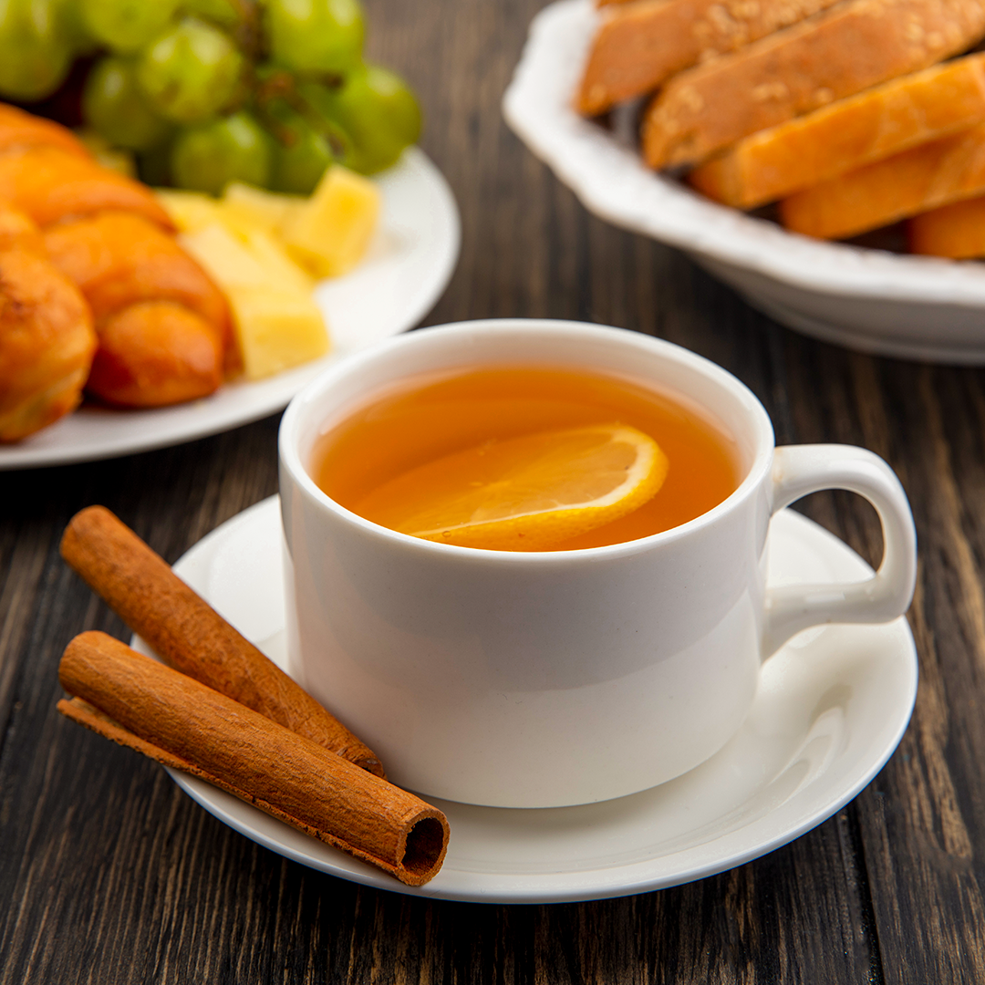 RECEITA: Chá com Canela e Limão - Grupo PQ Alimentos