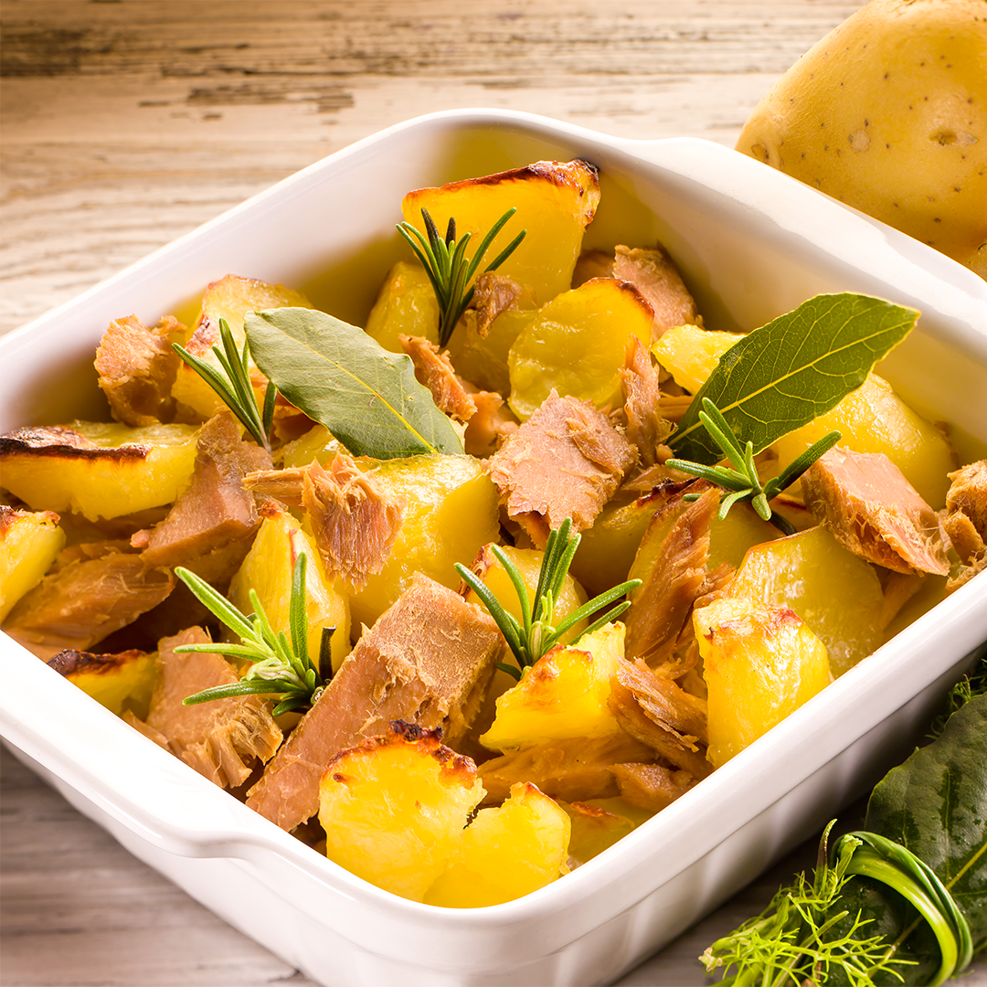 RECEITA: Batata com Atum - Grupo PQ Alimentos