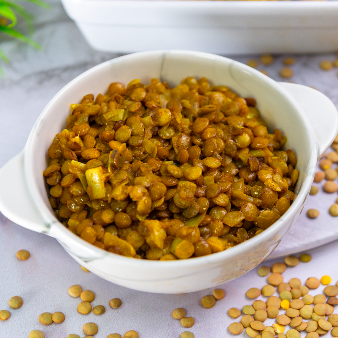 RECEITA: Lentilha Refogada - Grupo PQ Alimentos