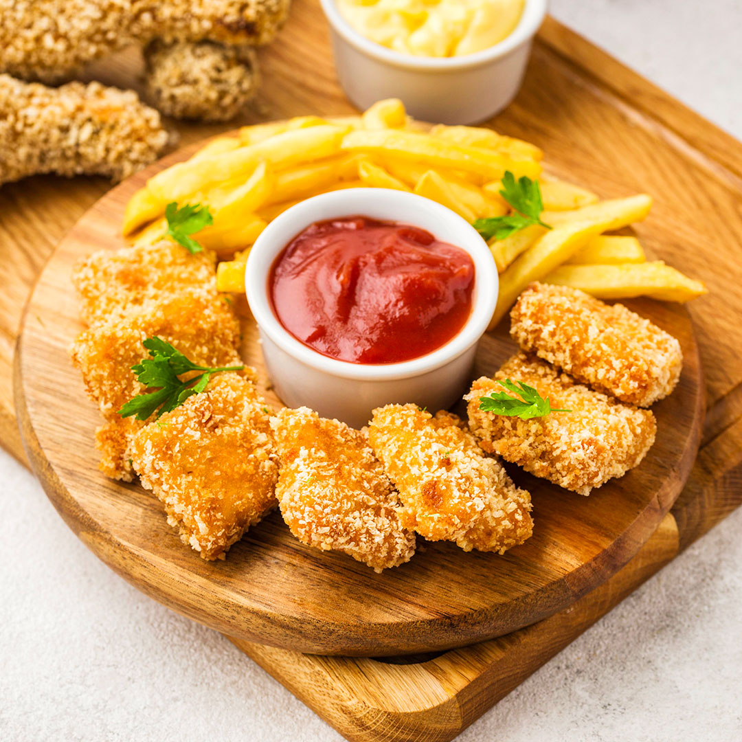 Receita Frango Crocante E Batata Frita Grupo Pq Alimentos