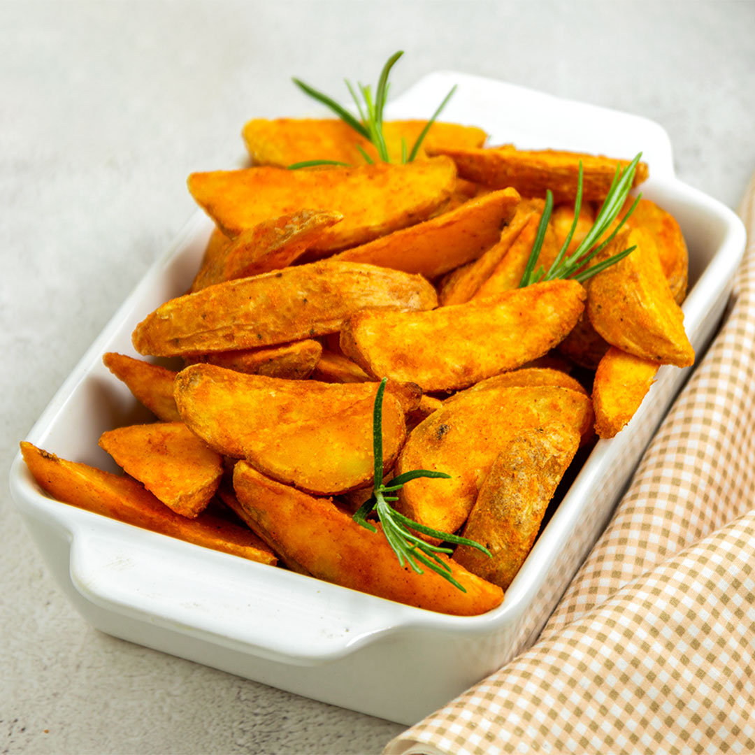 RECEITA: Batata Rústica com Páprica - Grupo PQ Alimentos