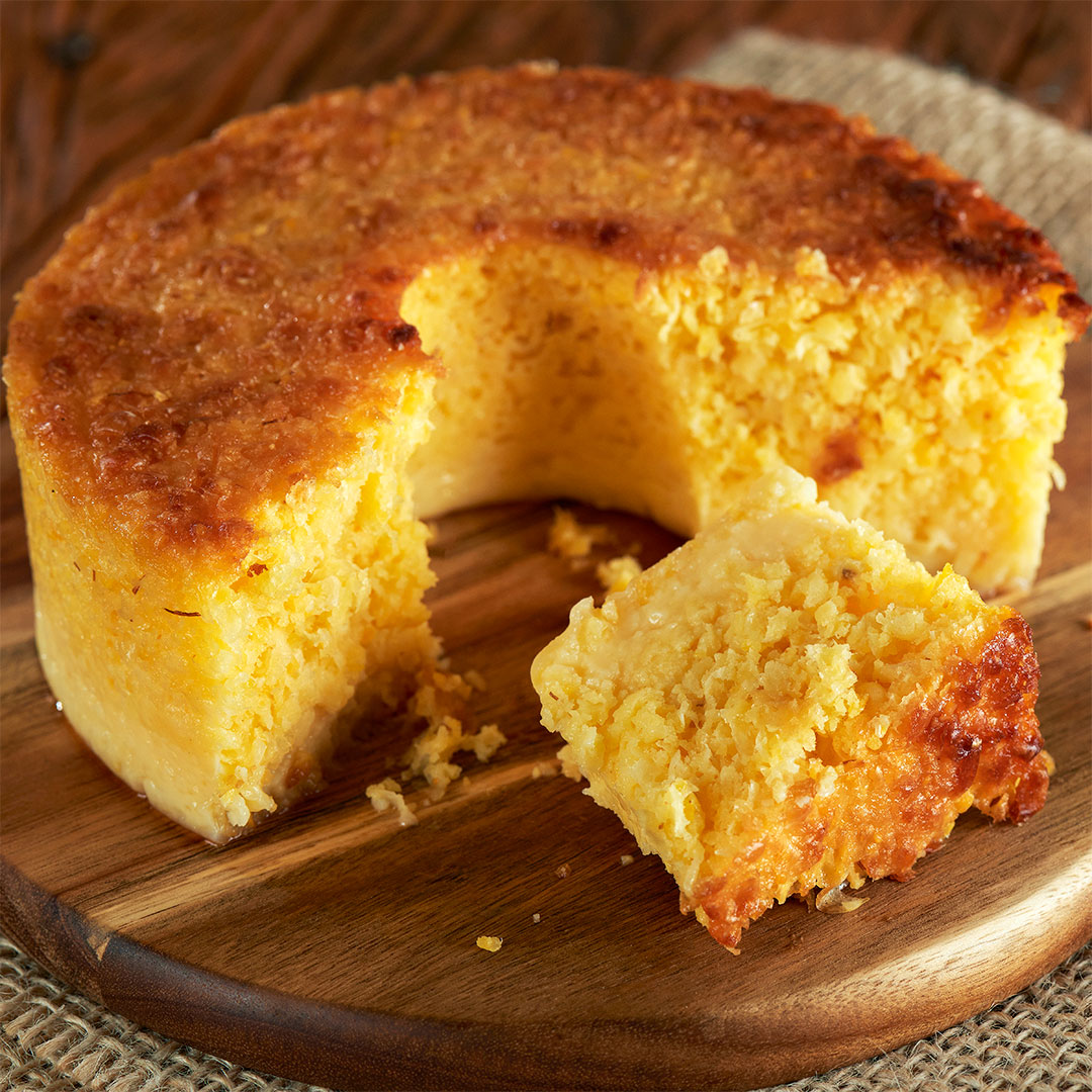 RECEITA: Bolo de Milho com Queijo - Grupo PQ Alimentos
