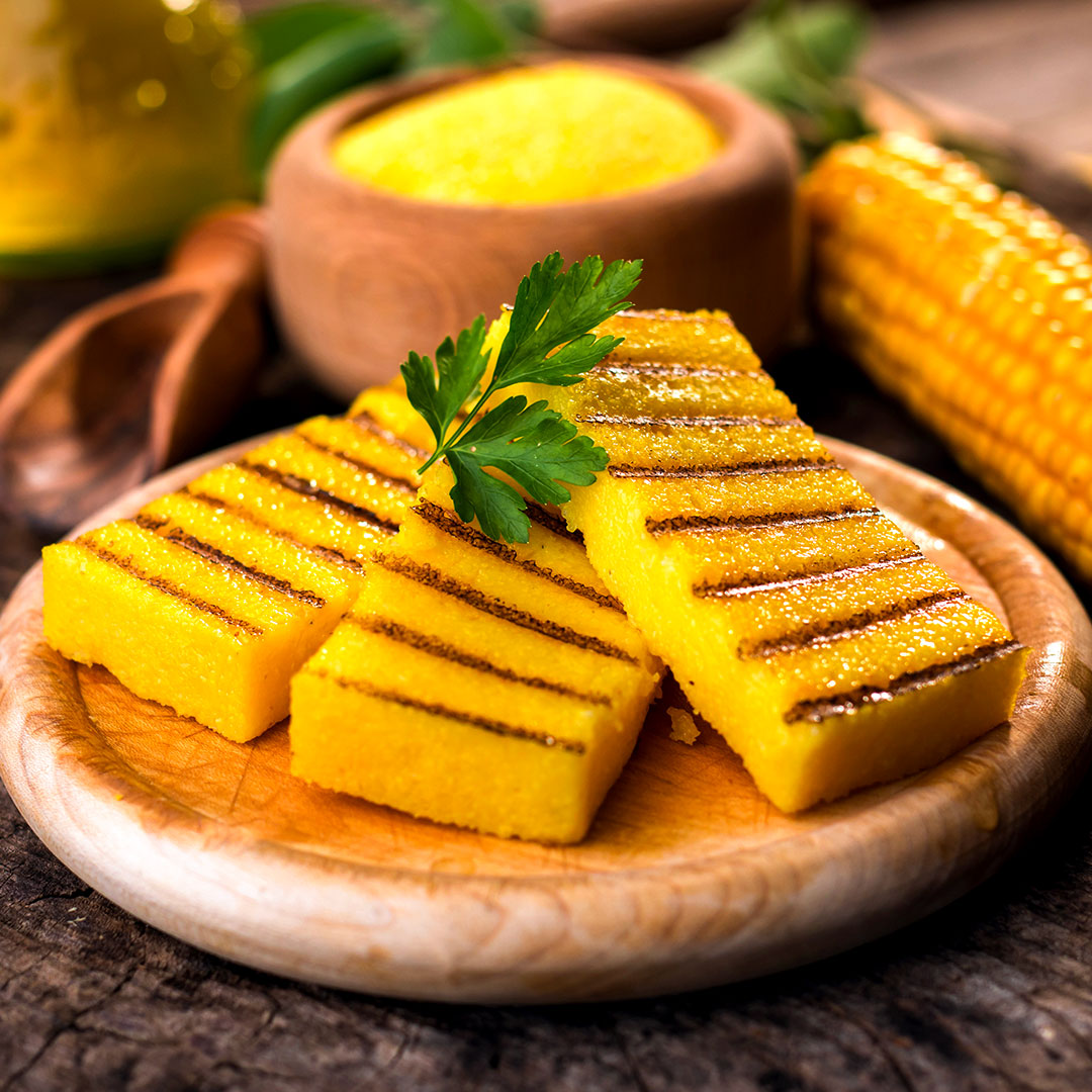RECEITA: Polenta Grelhada - Grupo PQ Alimentos
