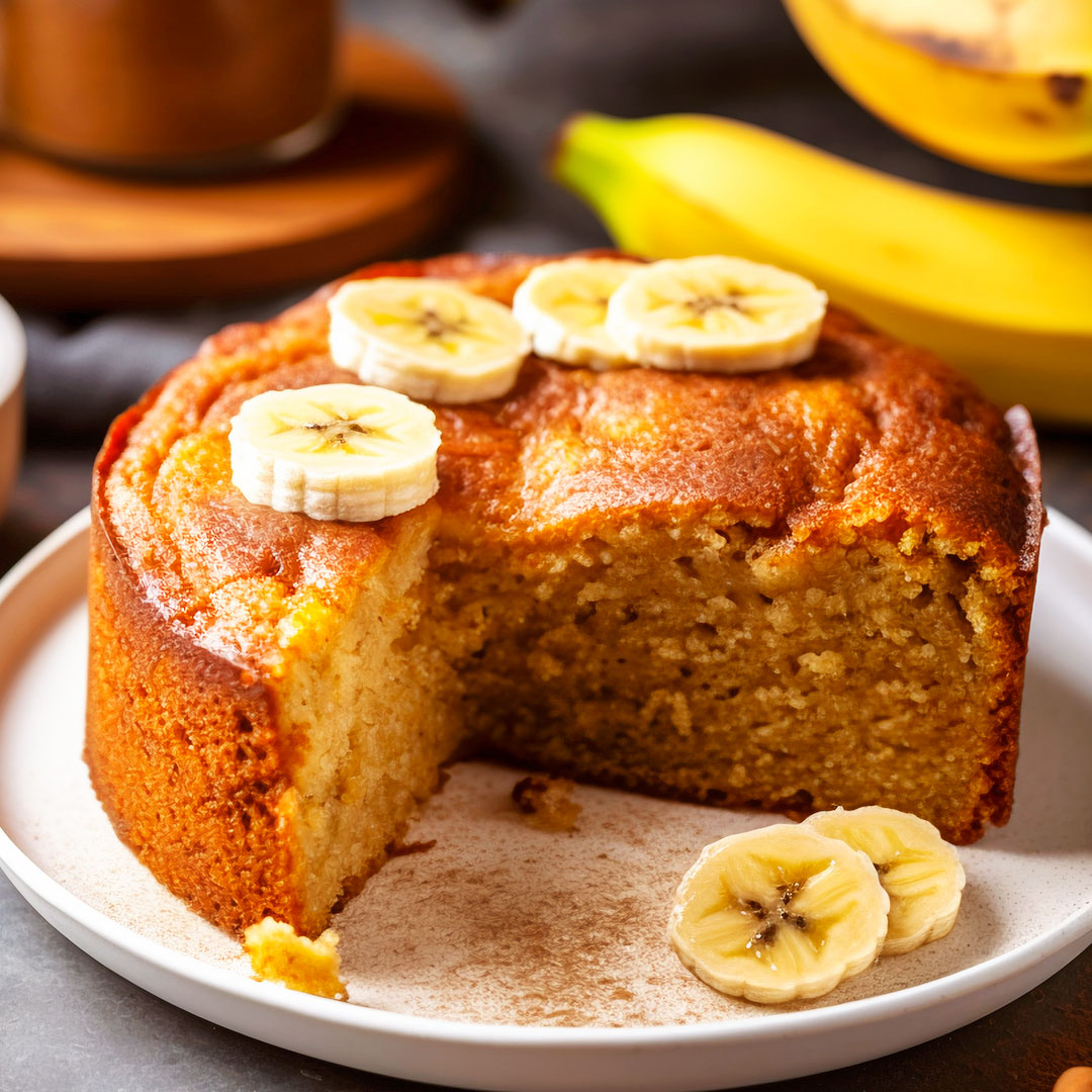 RECEITA: Bolo de Banana - Grupo PQ Alimentos